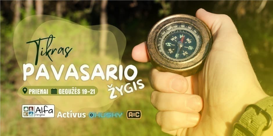 Tikras pavasario žygis │gegužė'23 | tickets.paysera.com