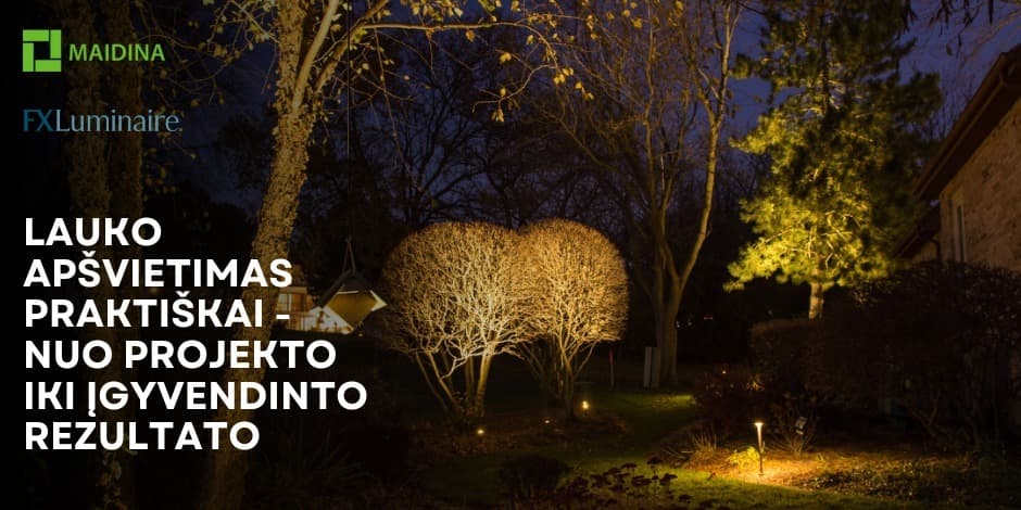 Maidina PRO: Lauko apšvietimas praktiškai - nuo projekto iki ...