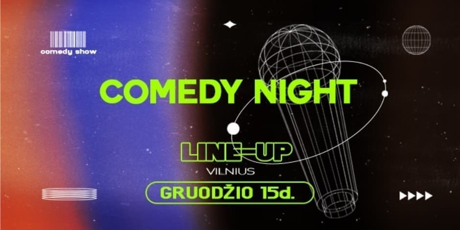 Line-Up Comedy Night | tickets.paysera.com