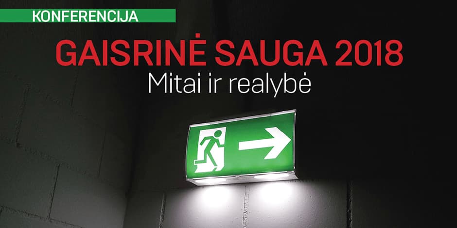 Konferencija „Gaisrinė sauga 2018“ | tickets.paysera.com