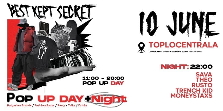 BEST KEPT SECRET POP UP NIGHT | tickets.paysera.com