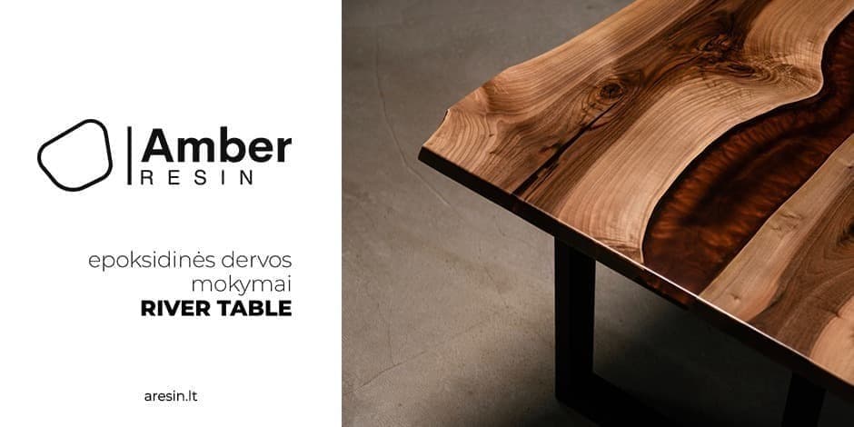 Medis ir epoksidinė derva "River Table" Vilnius | tickets.paysera.com