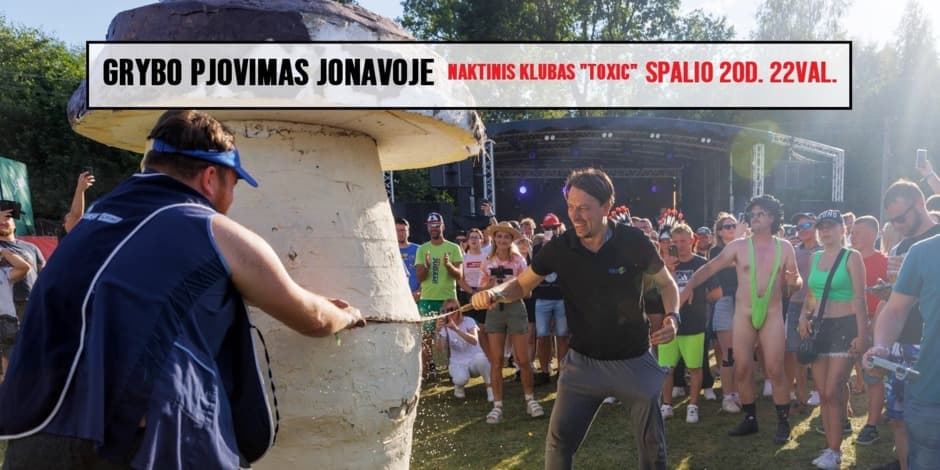 GRYBO PJOVIMAS JONAVOJE | tickets.paysera.com