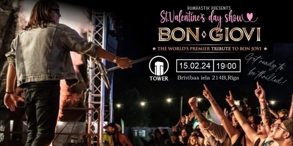BON GIOVI (Tribute to Bon Jovi) | tickets.paysera.com
