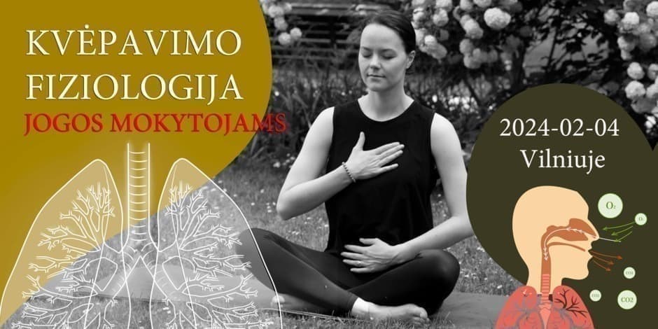 Seminaras KVĖPAVIMO FIZIOLOGIJA su profesionalia kineziterapeute ...